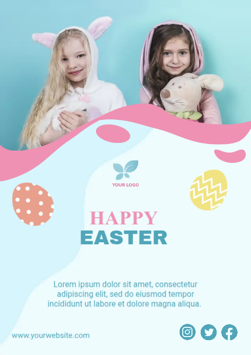 Happy Easter ADS Template | PosterMyWall