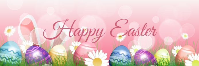 Copia di Happy Easter Banner | PosterMyWall