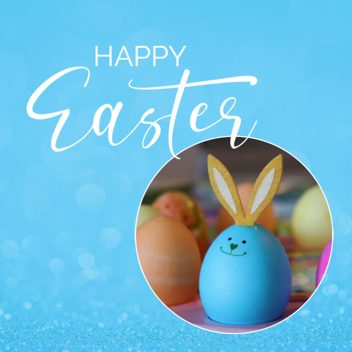 Plantilla de Happy Easter cards | PosterMyWall