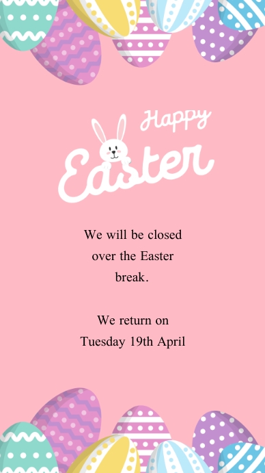 Copy of Happy Easter Closed | PosterMyWall