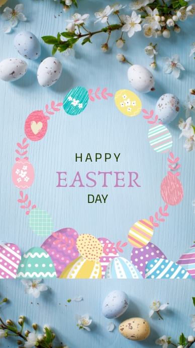 Happy Easter Day (Instagram Story) Template | PosterMyWall