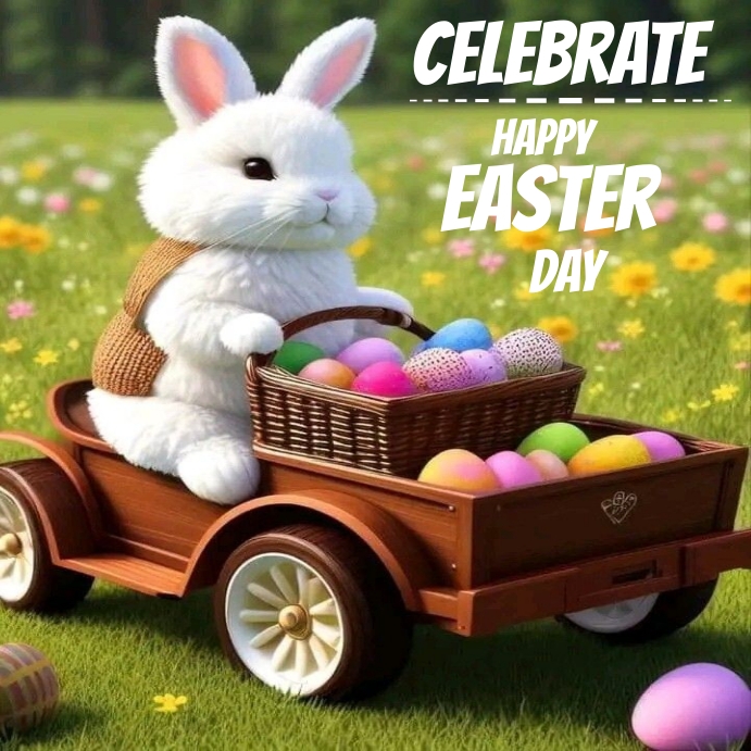 Plantilla de Happy Easter day 2023 | PosterMyWall