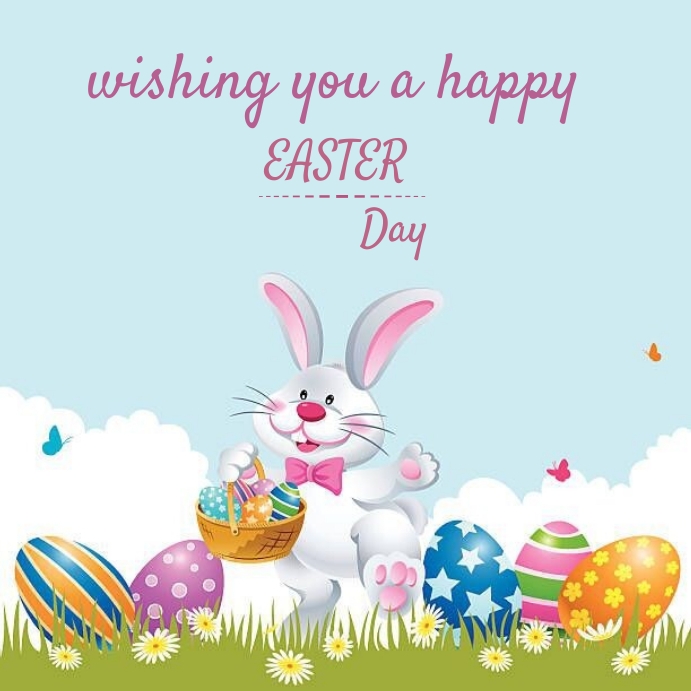 Happy Easter day 2023 Template | PosterMyWall