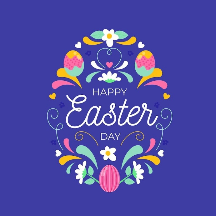 Happy Easter Day Template | PosterMyWall