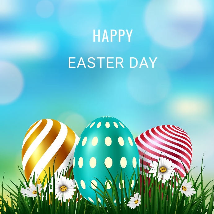 happy easter day Template | PosterMyWall
