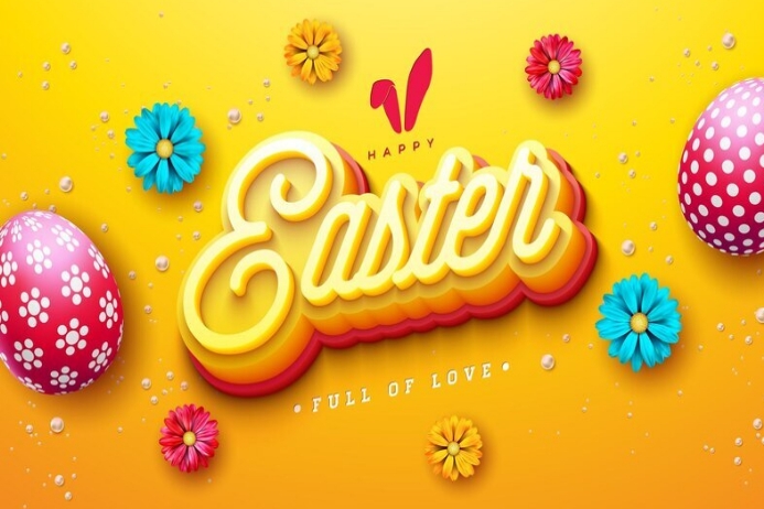 Happy Easter Day Template | PosterMyWall