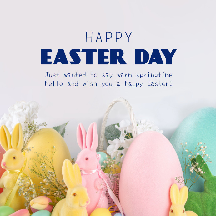Copy of happy easter day | PosterMyWall