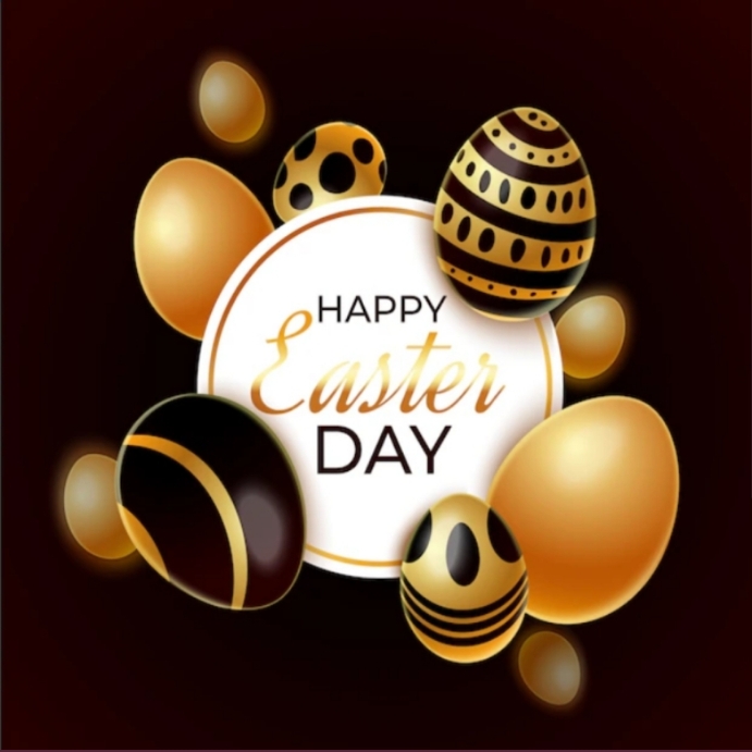 Happy Easter day Template | PosterMyWall