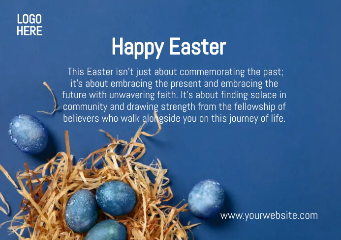 happy easter day design Template | PosterMyWall