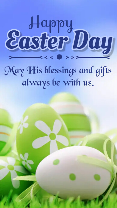 Copy of Happy Easter Day | PosterMyWall