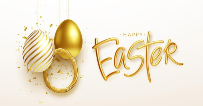 Happy Easter Day Facebook Group Cover Photo Template | PosterMyWall