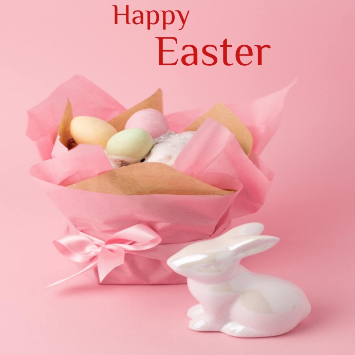 Happy Easter day Instagram post Template | PosterMyWall