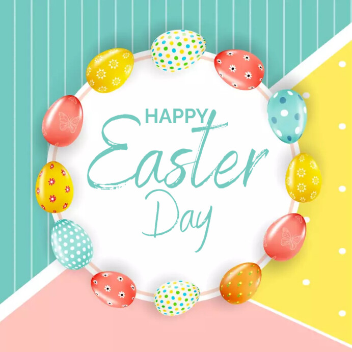 Copy of Happy Easter day Instagram Post | PosterMyWall