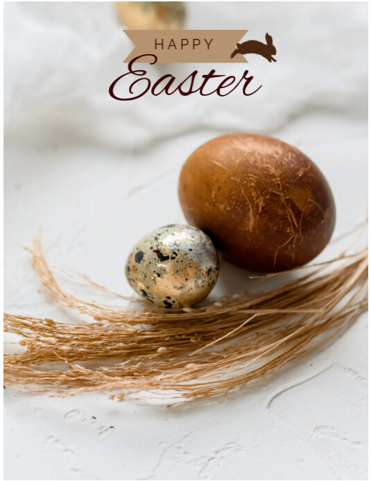 Plantilla de Happy Easter day post | PosterMyWall