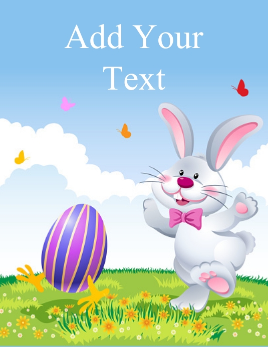 Happy Easter Day Poster Template Design | PosterMyWall