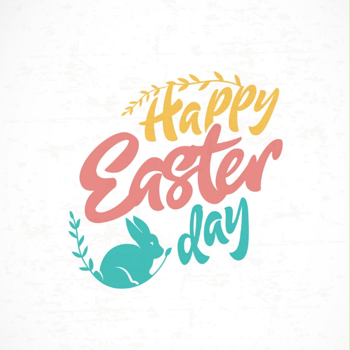 Happy Easter Day Poster Template Design | PosterMyWall