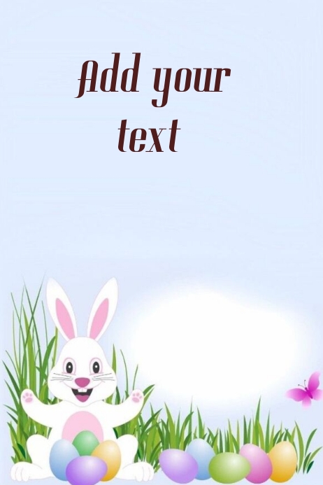 Copy of Happy Easter Day Poster Template Design | PosterMyWall