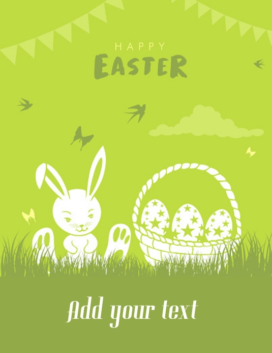 Happy Easter Day Poster Template Design | PosterMyWall