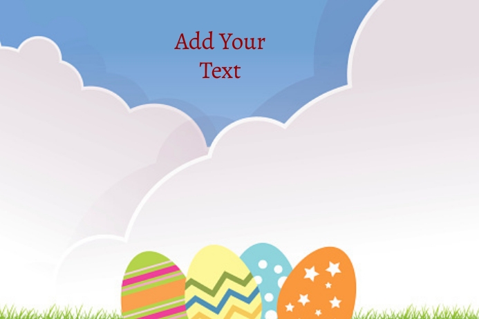 Happy Easter Day Poster Template Design | PosterMyWall