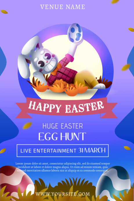 HAPPY EASTER DAY TEMPLATE | PosterMyWall