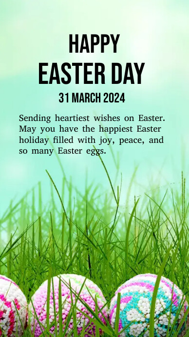 Happy Easter day templates | PosterMyWall
