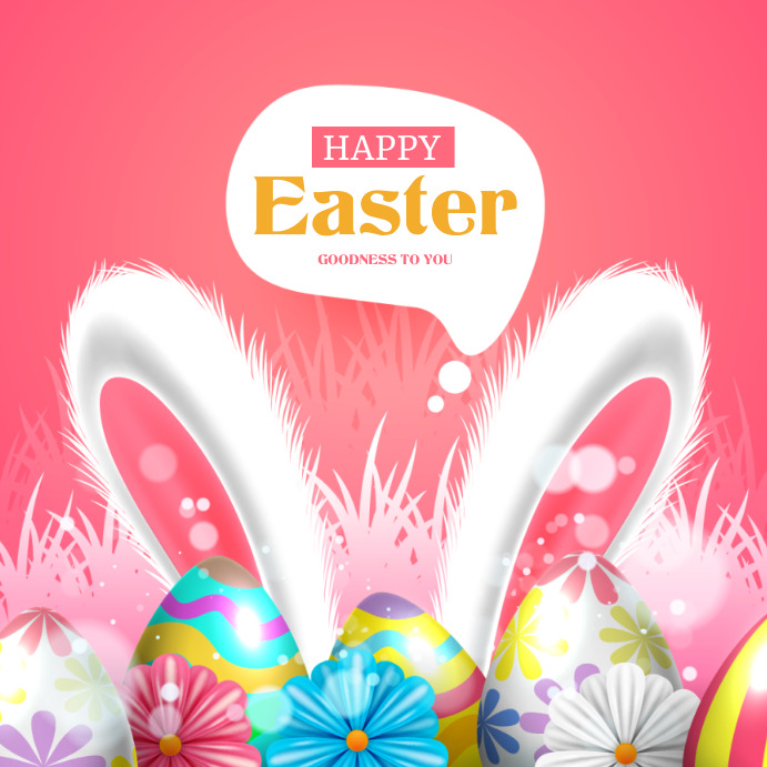 happy easter Template | PosterMyWall