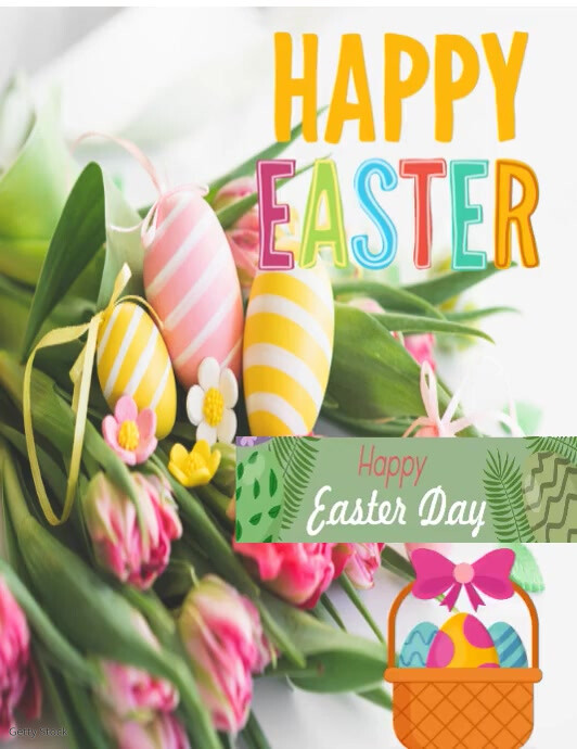 happy easter Template | PosterMyWall