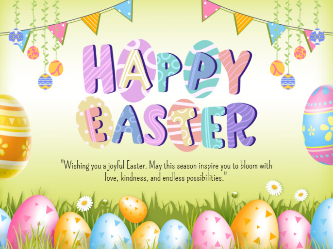 Happy Easter Template | PosterMyWall