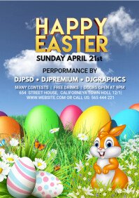 Happy Easter Template | PosterMyWall