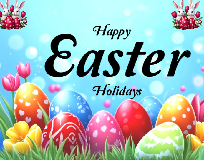 Copy of happy Easter | PosterMyWall