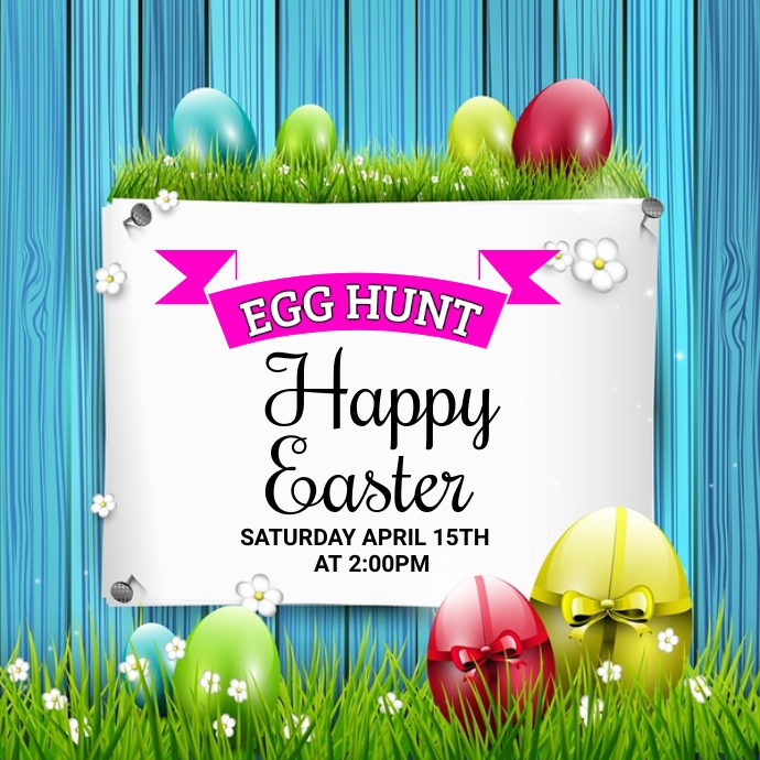 happy Easter Template | PosterMyWall