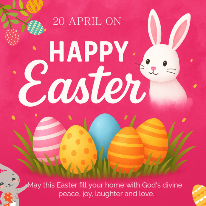 Copy of Happy easter | PosterMyWall