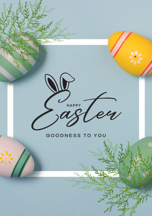 Happy Easter Template | PosterMyWall