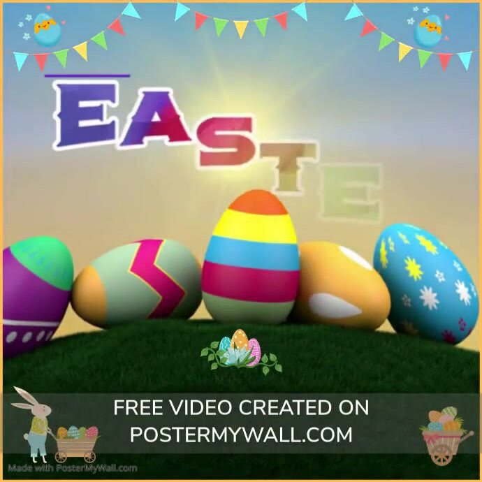 happy easter Template | PosterMyWall