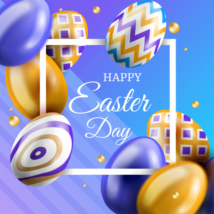 Copy of happy easter | PosterMyWall