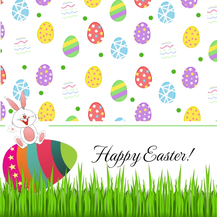 happy easter Template | PosterMyWall