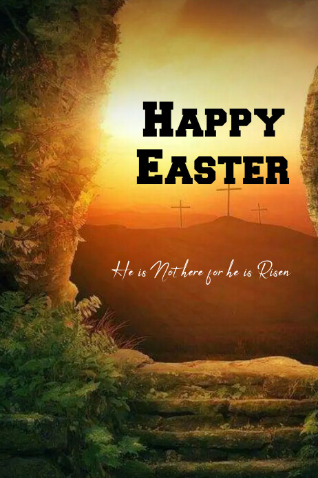 Happy easter Template | PosterMyWall