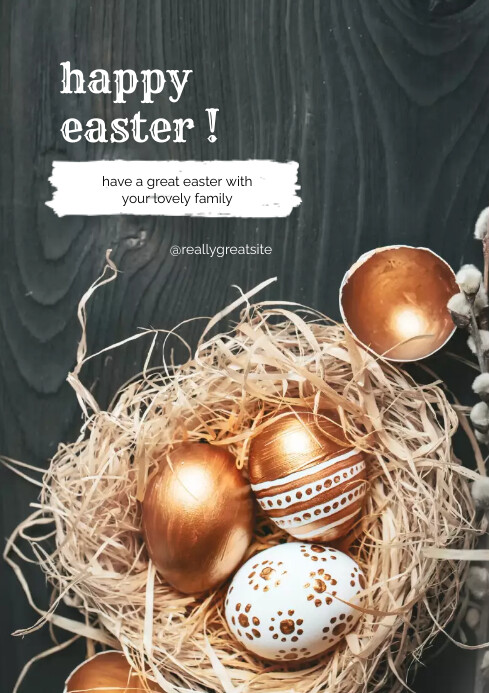 happy easter Template | PosterMyWall