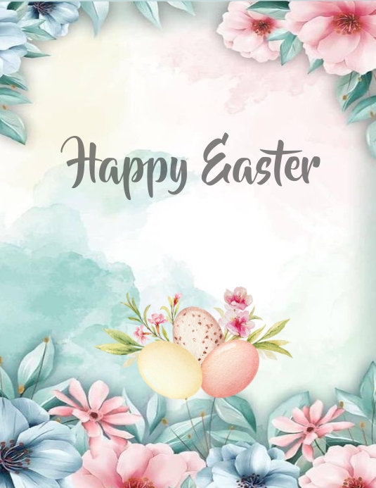 happy Easter Template | PosterMyWall