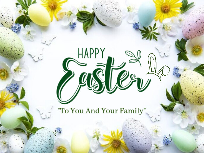 Happy Easter Template | PosterMyWall