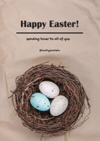 happy easter Template | PosterMyWall