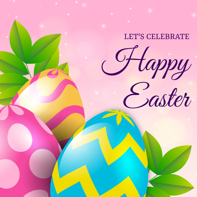 Plantilla de happy easter | PosterMyWall