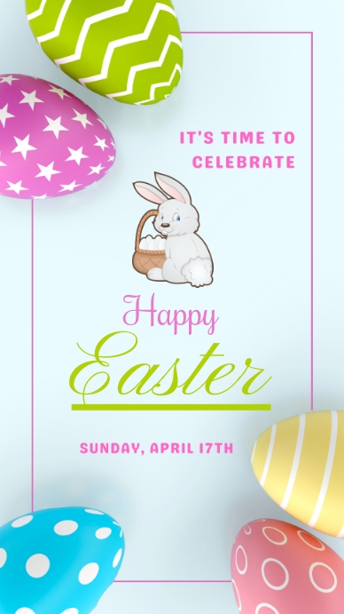 happy easter Template | PosterMyWall