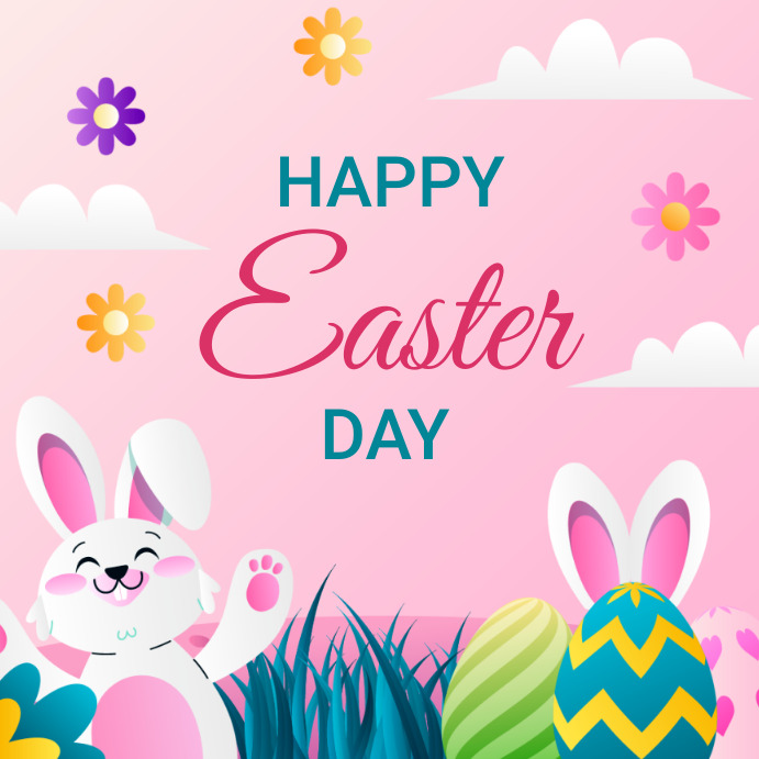 Copy of happy easter | PosterMyWall
