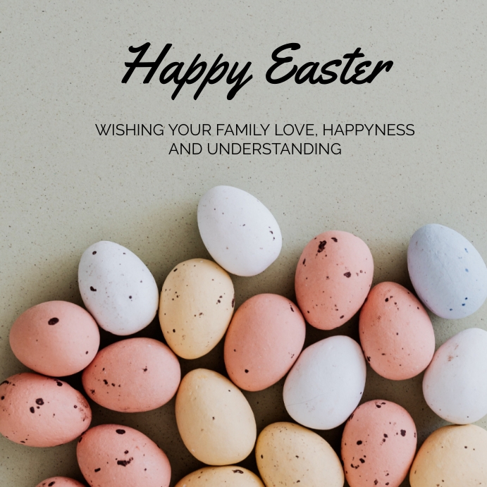 Happy Easter Template | PosterMyWall