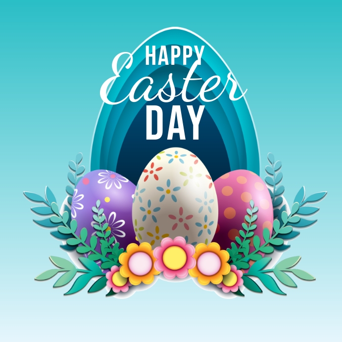Happy Easter Template | PosterMyWall