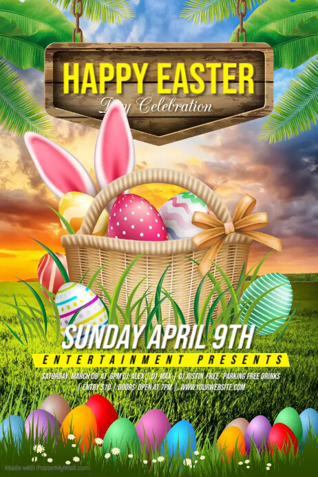 Copy of Happy easter | PosterMyWall