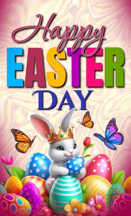 happy easter Template | PosterMyWall
