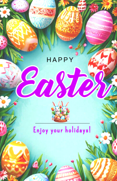Copy of Happy Easter | PosterMyWall