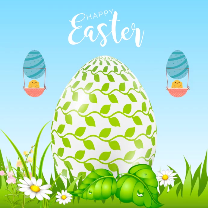 happy easter Template | PosterMyWall